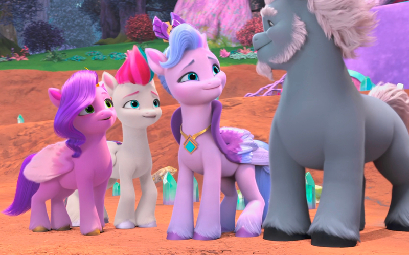 #2989080 - safe, derpibooru import, screencap, pipp petals, queen haven, zipp storm, pegasus ...