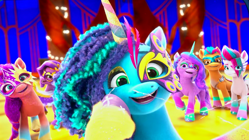 #2989545 - safe, derpibooru import, edit, edited screencap, screencap, hitch trailblazer, izzy ...