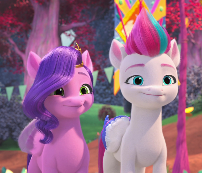 #2989909 - safe, derpibooru import, screencap, pipp petals, zipp storm, pegasus, pony, g5, my ...