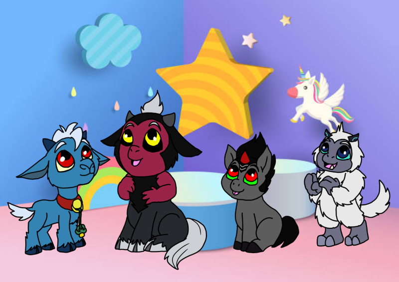 #3030446 - safe, derpibooru import, grogar, king sombra, lord tirek ...