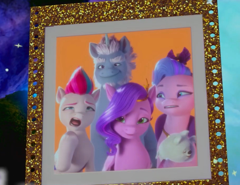 #3037257 - safe, derpibooru import, screencap, cloudpuff, pipp petals, queen haven, zipp storm ...