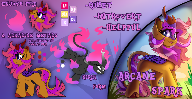 #3038685 - safe, artist:starcasteclipse, derpibooru import, oc, oc:arcane spark, unofficial ...