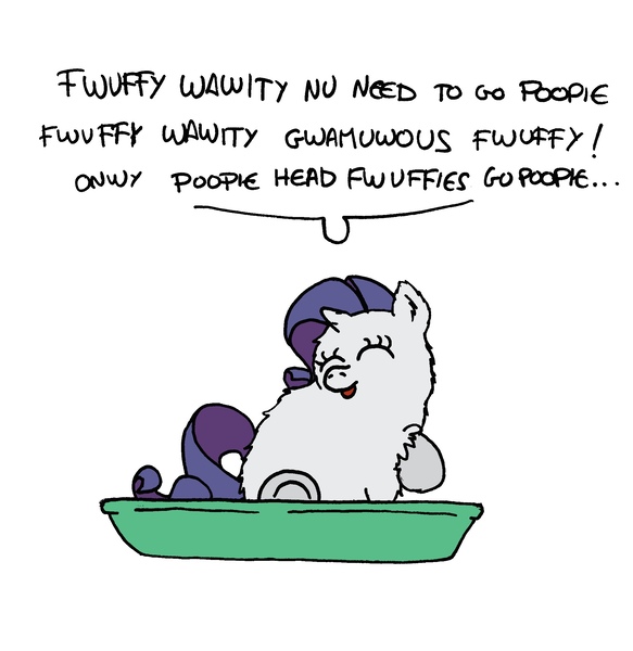 #3040632 - safe, artist:coalheart, edit, rarity, fluffy pony, unicorn ...