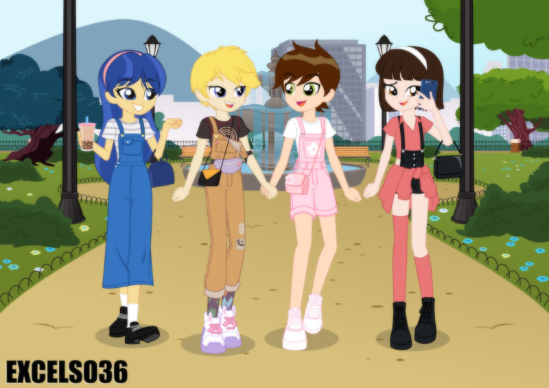 #3053137 - safe, artist:excelso36, derpibooru import, flash sentry, oc ...