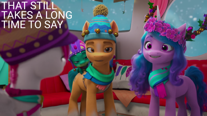 #3053180 - safe, derpibooru import, edit, edited screencap, screencap, hitch trailblazer, izzy ...