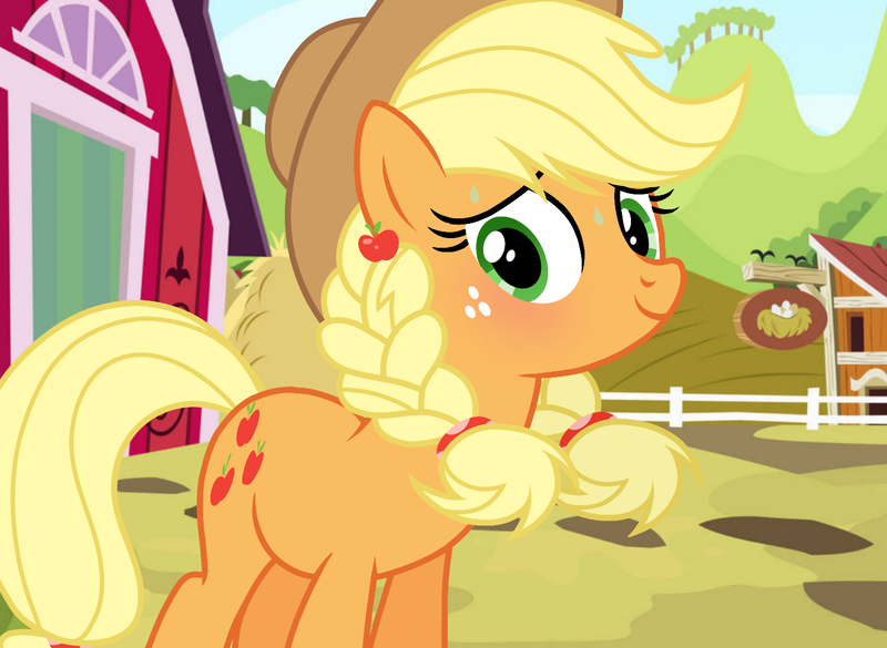 #3053286 - safe, artist:cstrawberrymilk, derpibooru import, applejack ...
