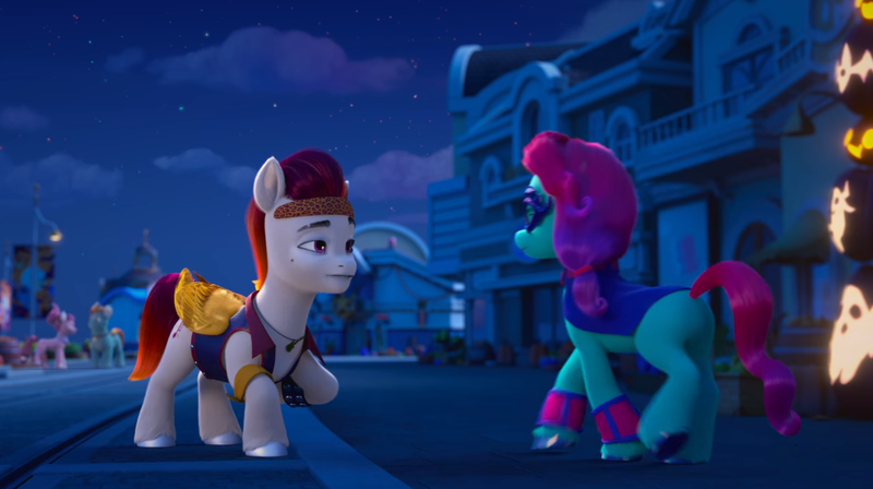 #3056780 - safe, derpibooru import, screencap, rocky riff, earth pony, pegasus, pony, g5, my ...