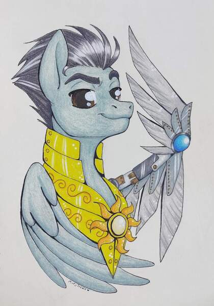 #3058213 - safe, artist:mintytreble, derpibooru import, pegasus, pony ...