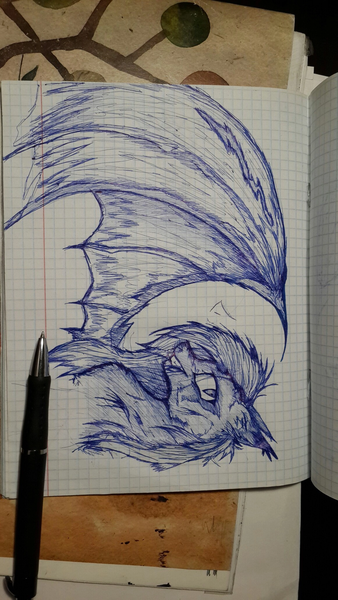 #3062172 - safe, artist:hysteriana, derpibooru import, fluttershy, bat ...