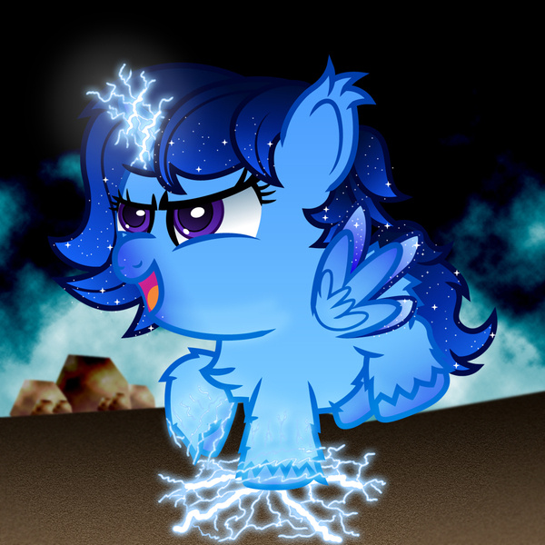 #3062803 - safe, artist:spellboundcanvas, derpibooru import, oc, oc:blue thunder, alicorn ...