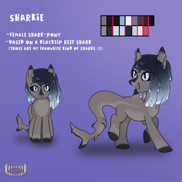 #3136433 - safe, derpibooru import, oc, oc:sharkie, goo, goo pony ...