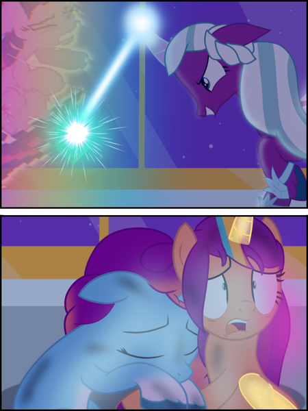 #3146729 - safe, artist:bluemario11, derpibooru import, misty brightdawn, sunny starscout ...