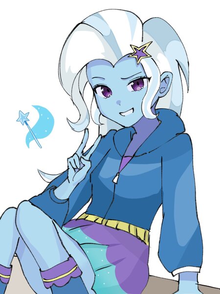 3132618 Safe Artist Cerise Derpibooru Import Trixie Human