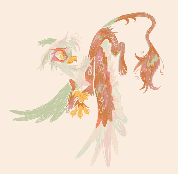 #3151036 - safe, artist:webkinzworldz, derpibooru import, gilda, gryphon, flying, frown, image ...