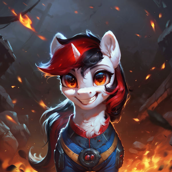 #3357475 - safe, ai content, derpibooru import, machine learning generated, prompter:star-dragon ...