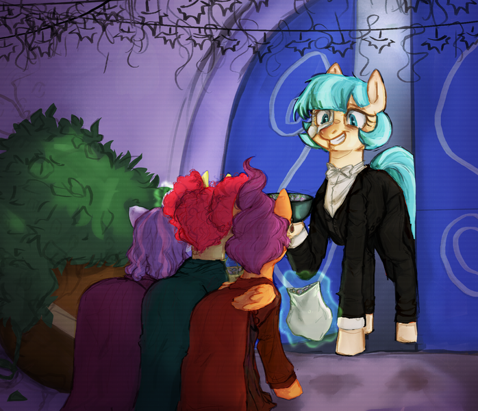 #3366276 - safe, artist:thelesters, derpibooru import, apple bloom ...