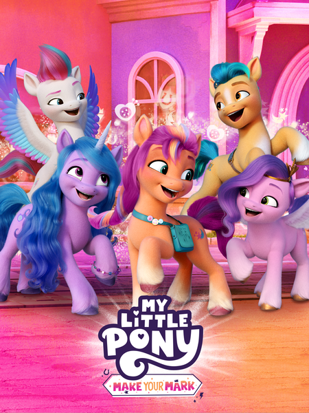 #3368542 - safe, derpibooru import, official, hitch trailblazer, izzy moonbow, pipp petals ...