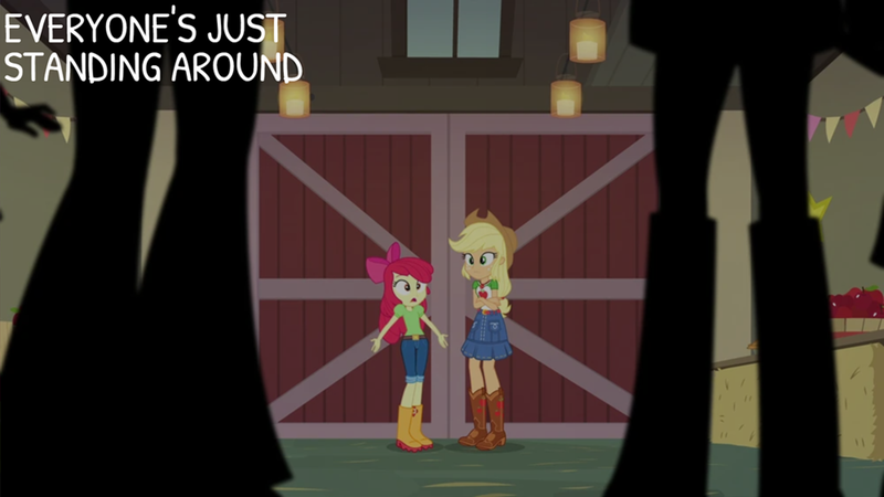 #3350737 - safe, derpibooru import, edit, edited screencap, editor:quoterific, screencap, apple ...