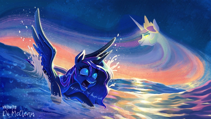 #3352811 - safe, artist:askometa, derpibooru import, princess celestia ...