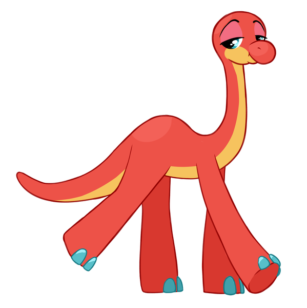 #3385563 - safe, artist:wtfponytime, derpibooru import, brontosaurus ...
