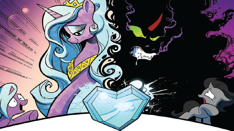 #3409947 - safe, derpibooru import, idw, king sombra, radiant hope ...