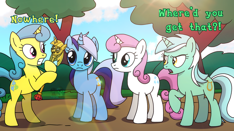 #3402632 - safe, artist:yourboimario, derpibooru import, lemon hearts ...