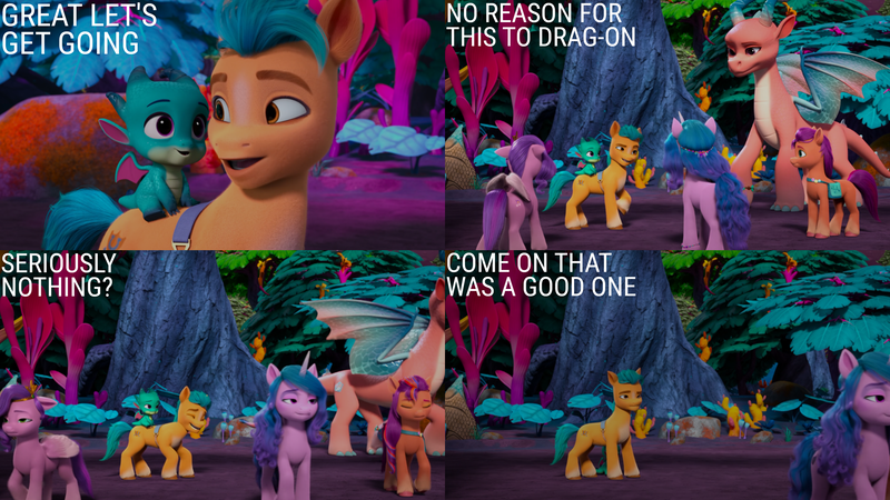 #3172919 - safe, derpibooru import, edit, edited screencap, editor:quoterific, screencap, hitch ...