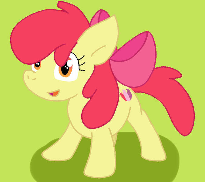 #3179642 - safe, artist:cmara, derpibooru import, apple bloom, pony ...