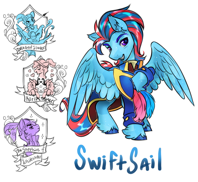 #3190023 - safe, artist:opalacorn, derpibooru import, oc, oc:swiftsail, unofficial characters ...
