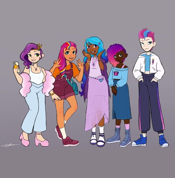 #3191974 - safe, artist:carolina_art, derpibooru import, izzy moonbow ...