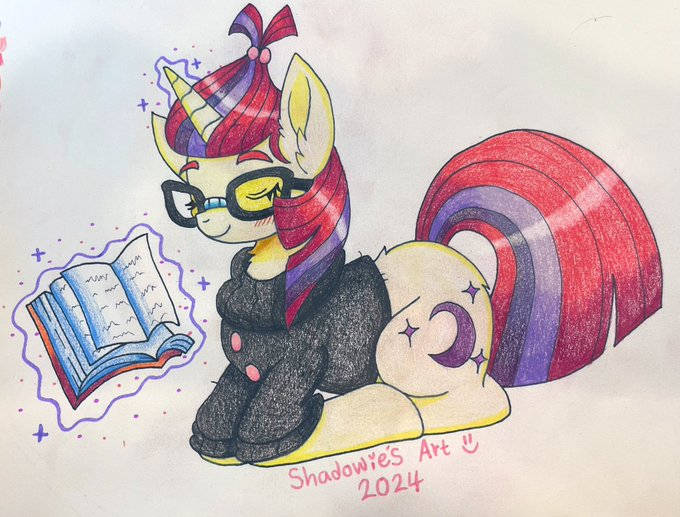 #3192813 - safe, artist:shadowiesart, derpibooru import, moondancer, g4, image, jpeg ...