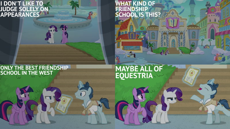 #3207595 - safe, derpibooru import, edit, edited screencap, editor:quoterific, screencap, rarity ...