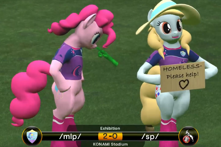 #3227814 - safe, derpibooru import, screencap, pinkie pie, oc, oc:fair flyer, anthro, earth pony ...