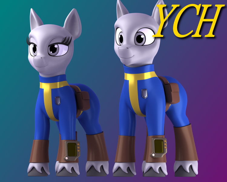 #3231517 - safe, artist:argos90, derpibooru import, pony, fallout ...