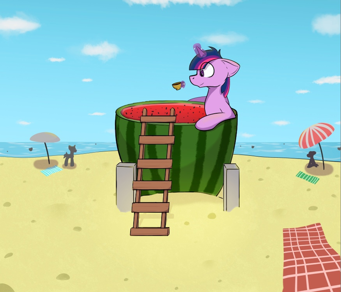 #3235924 - safe, artist:cotarsis, derpibooru import, twilight sparkle ...