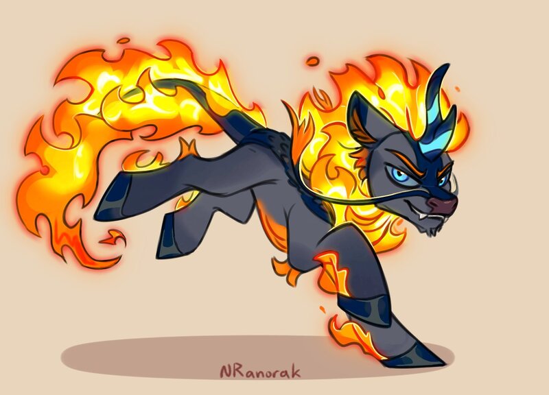 #3222399 - safe, artist:anoraknr, derpibooru import, oc, oc:blaze (shadowbolt), unofficial ...