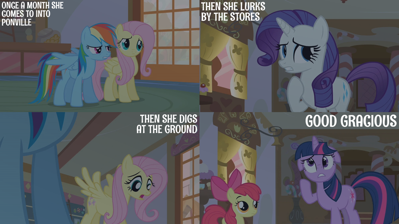 #3254657 - safe, derpibooru import, edit, edited screencap, editor:quoterific, screencap, apple ...