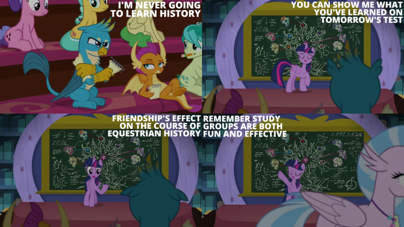 #3254659 - safe, derpibooru import, edit, edited screencap, editor:quoterific, screencap, gallus ...