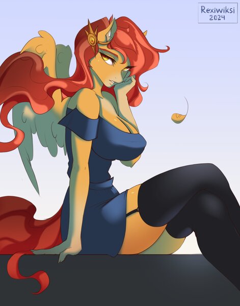 #3259264 - suggestive, artist:rexiwiksi, ponerpics import, oc, unofficial characters only ...