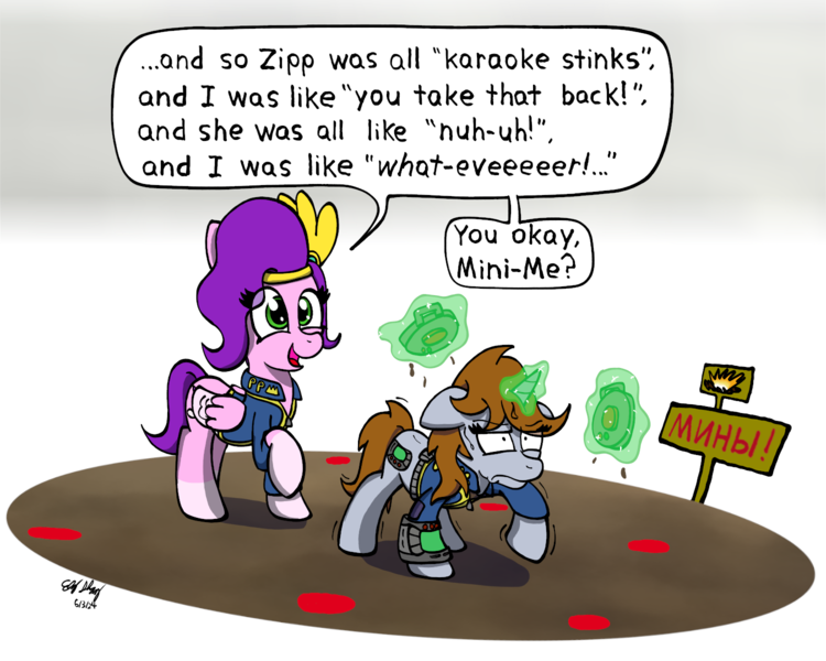 #3242769 - safe, artist:ebbysharp, derpibooru import, pipp petals, oc, oc:littlepip, pegasus ...