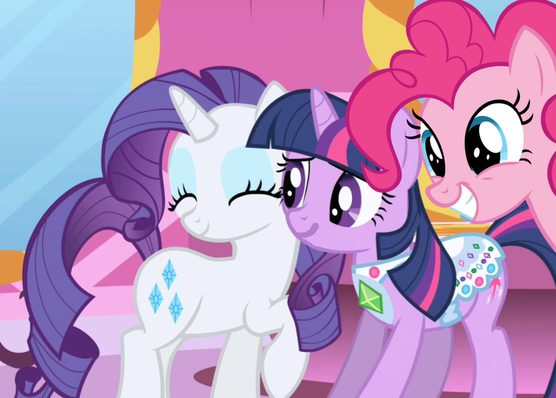 #3243295 - safe, artist:mm15766, derpibooru import, pinkie pie, rarity ...