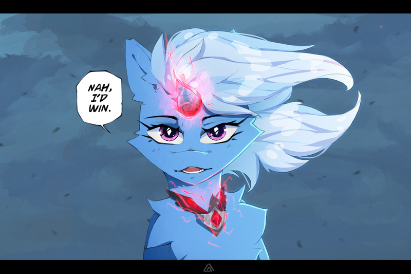 #3268355 - safe, alternate version, artist:glazirka, derpibooru import, trixie, pony, unicorn ...