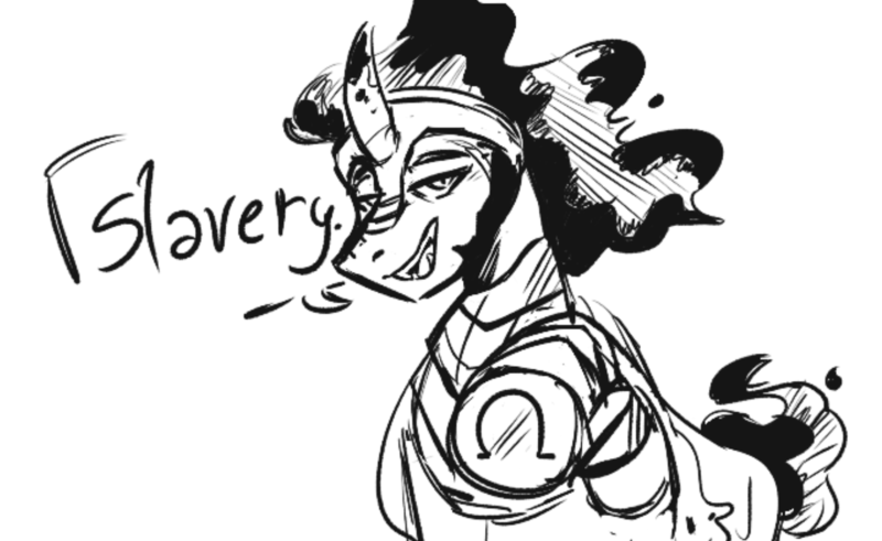 #3278869 - safe, artist:alex6886, derpibooru import, king sombra, pony ...