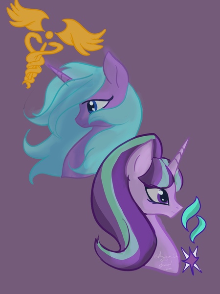 #3282735 - safe, derpibooru import, idw, radiant hope, starlight ...