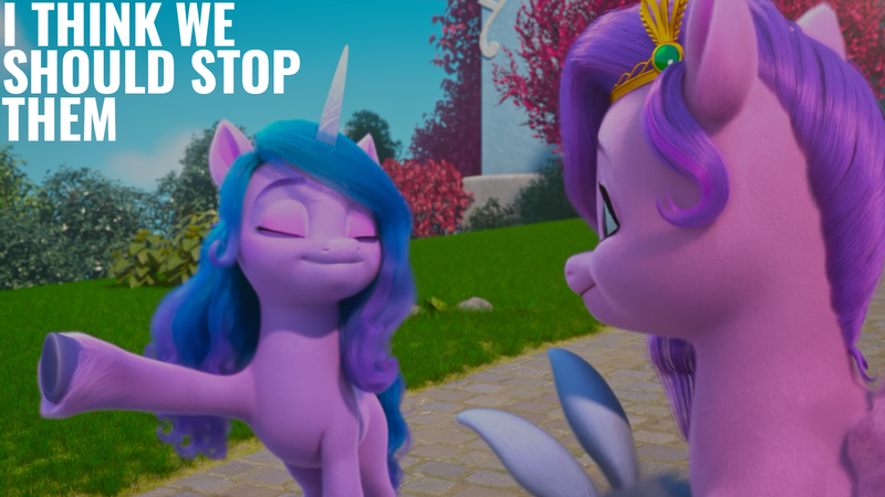 #3264344 - safe, derpibooru import, edit, edited screencap, editor:quoterific, screencap, izzy ...