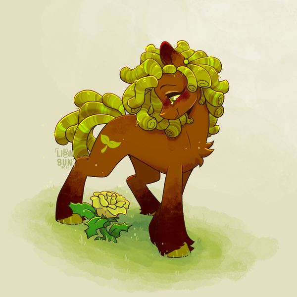 #3265851 - safe, artist:lionbun, derpibooru import, oc, earth pony, pony, artfight, earth pony ...