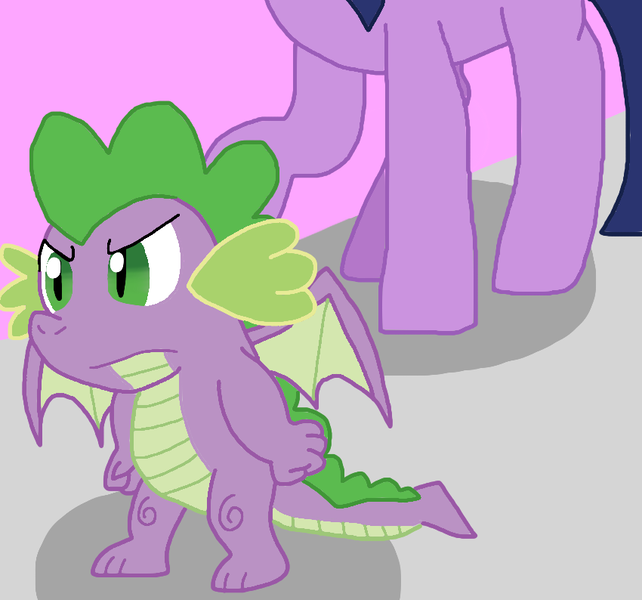 #3285156 - safe, artist:cmara, derpibooru import, spike, twilight sparkle, twilight sparkle ...