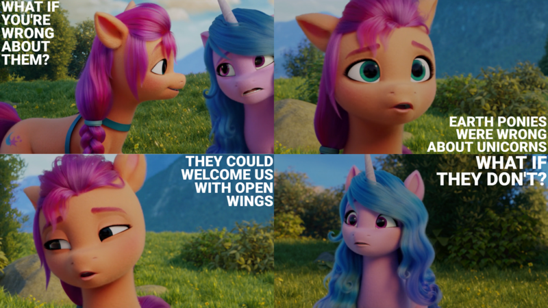 #3302501 - safe, derpibooru import, edit, edited screencap, editor:quoterific, screencap, izzy ...