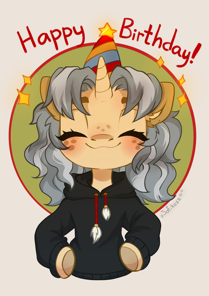 #3303020 - safe, artist:sofiko-ko, derpibooru import, oc, oc:trickate, unofficial characters ...