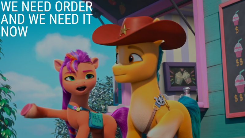 #3310535 - safe, derpibooru import, edit, edited screencap, editor:quoterific, screencap, hitch ...